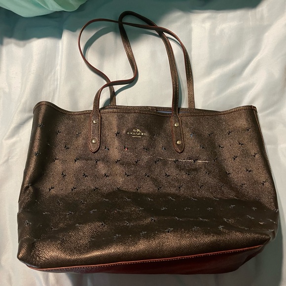 Coach | Bags | Coach Tote With Butterflies | Poshmark